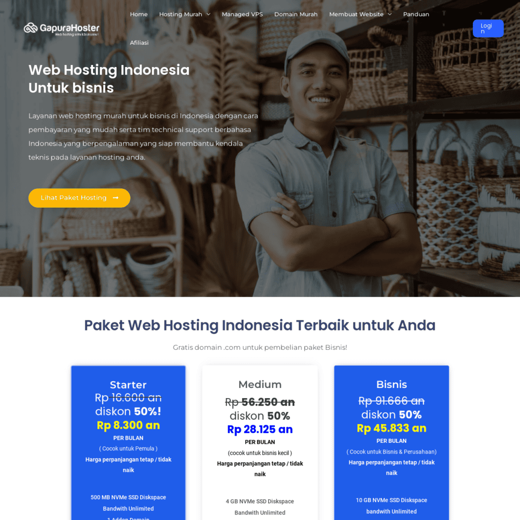 Review Gapurahoster, Profil dan Keunggulan Layanan Web Hosting Terbaik ...